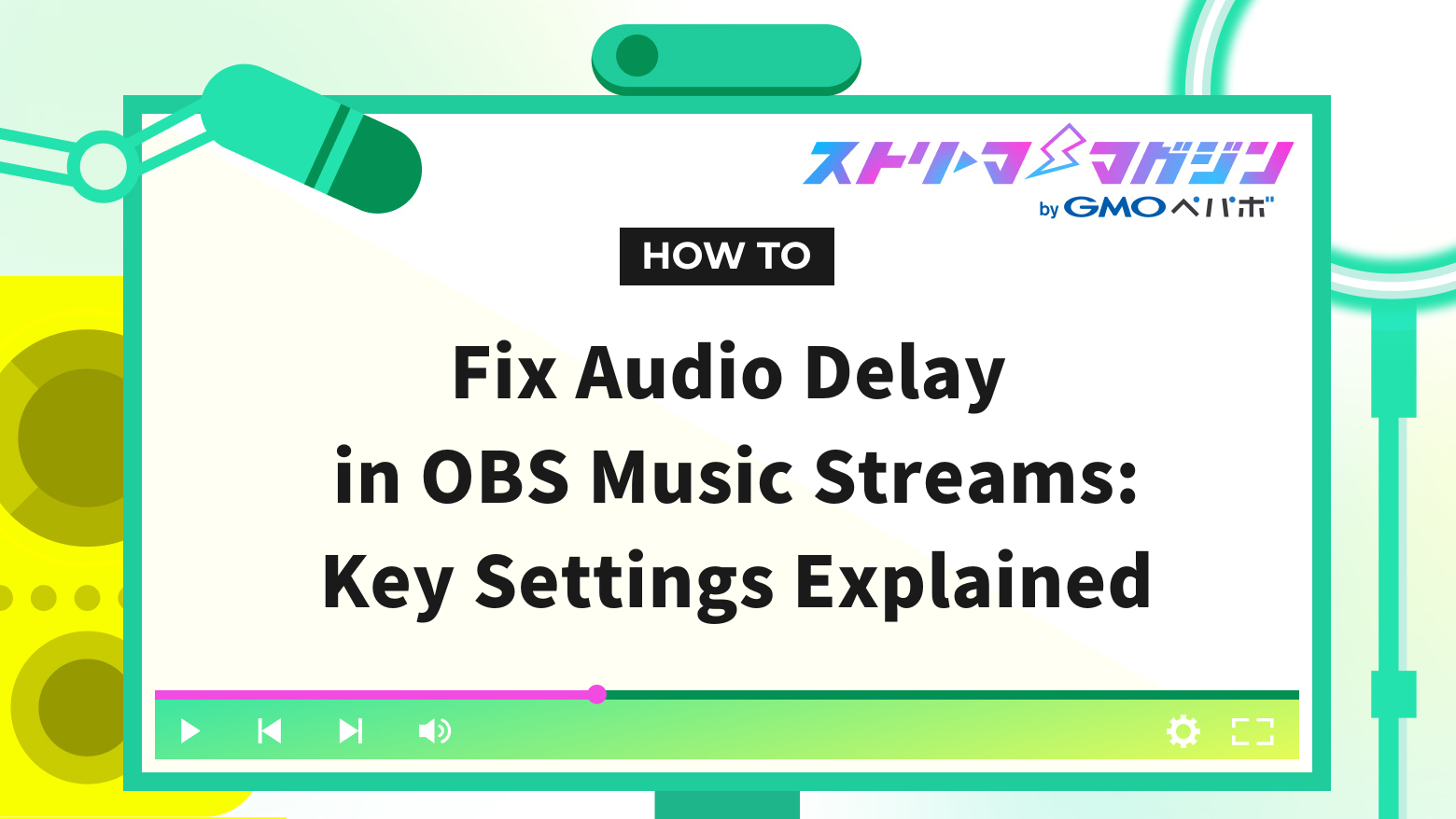 Fix Audio Delay in OBS Music Streams: Key Settings Explained | Streamer ...