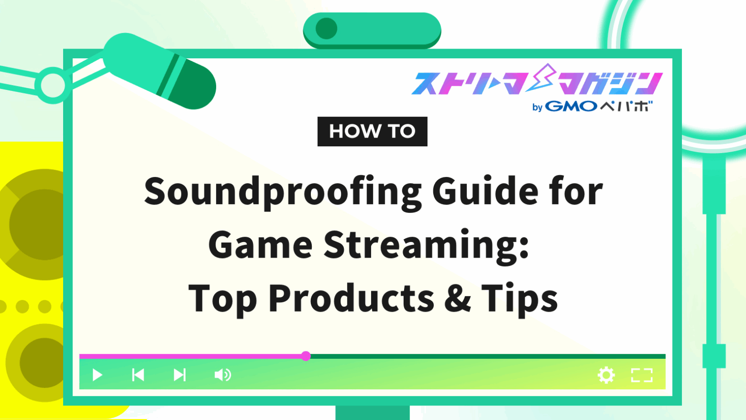 Soundproofing Guide for Game Streaming: Top Products & Tips | Streamer ...