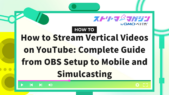How to Stream Vertical Videos on YouTube: Complete Guide from OBS Setup ...